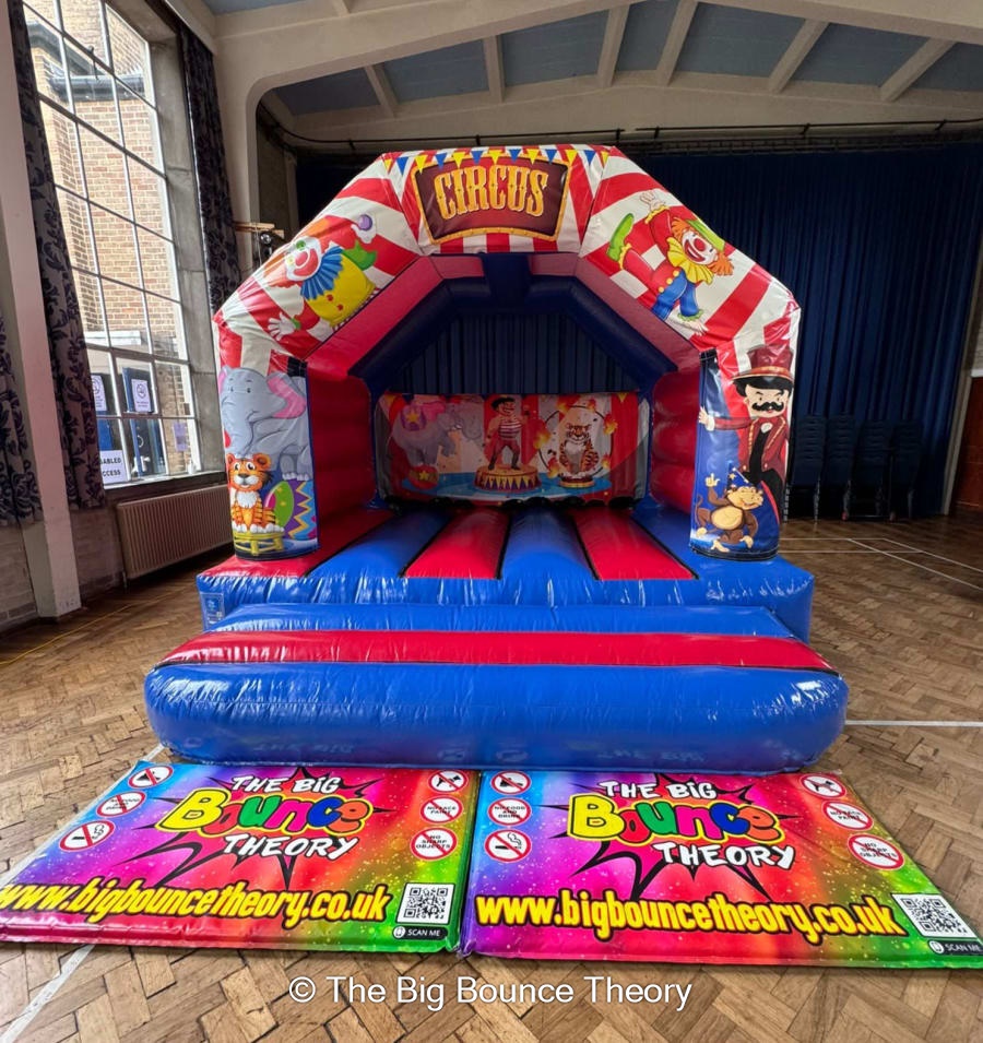Circus Bouncy Castle 12ft x 12ft - Bouncy Castle Hire, Soft Play Hire ...