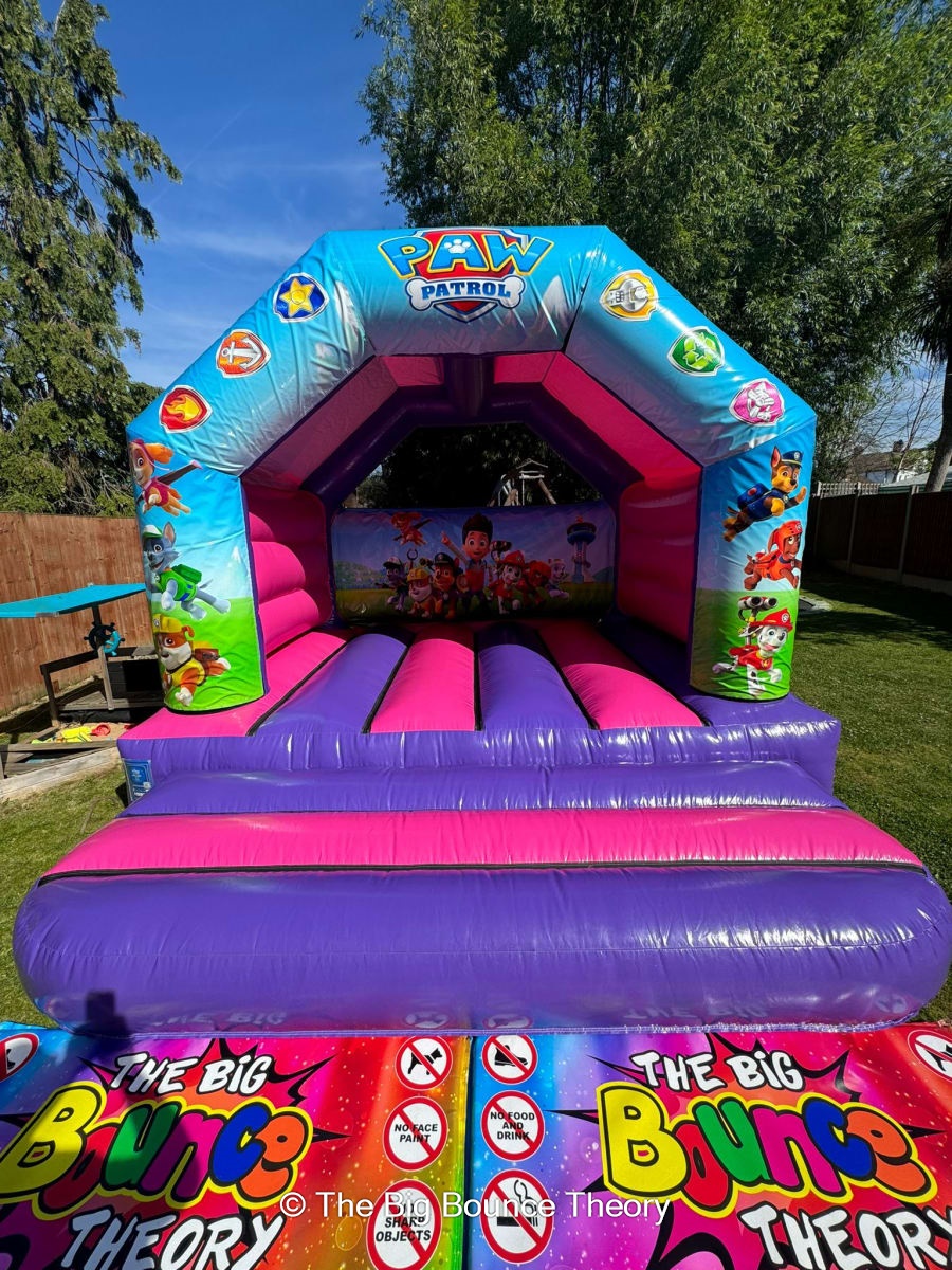 Paw Patrol Bouncy Castle 12ft x 12ft - Bouncy Castle Hire, Soft Play ...