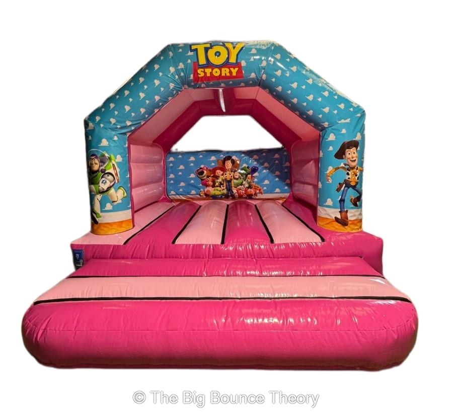 Toy Story Pink Bouncy Castle 12ft x 12ft - Bouncy Castle Hire, Soft ...